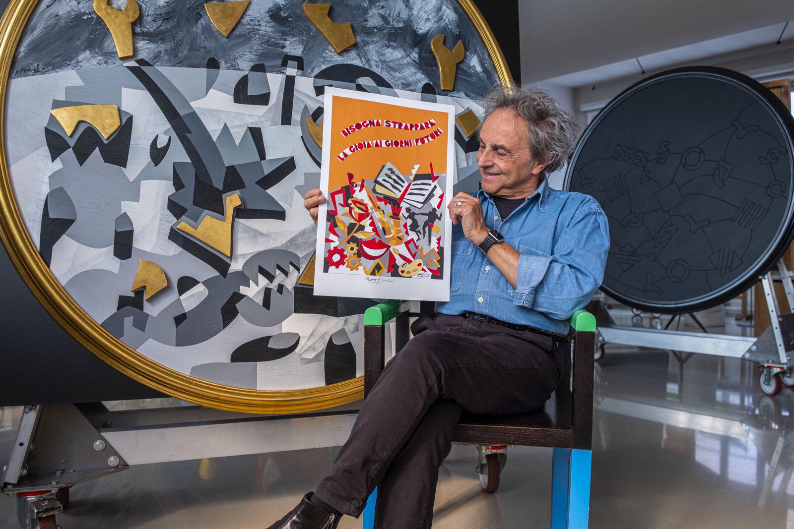 Ugo Nespolo – RiQuadro Galleria d'Arte