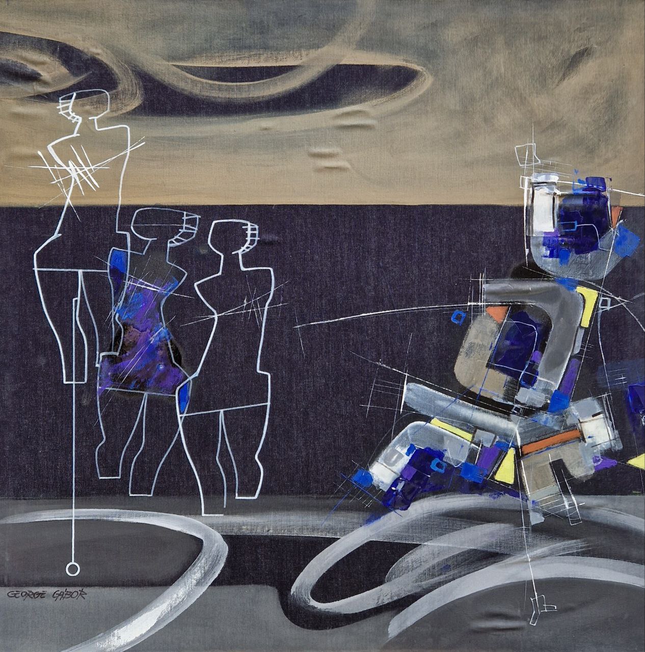 Variazioni sull'equilibrio III | George Gabor | RiQuadro Galleria d'Arte